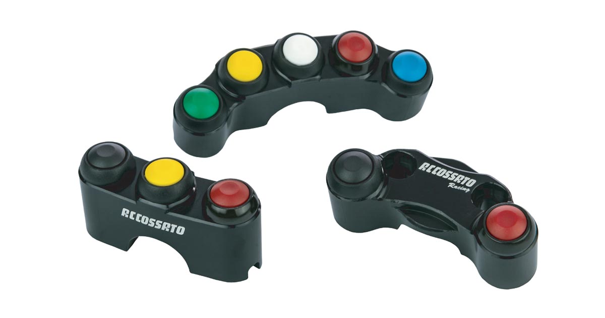 Button Switch Panels | Accossato Racing
